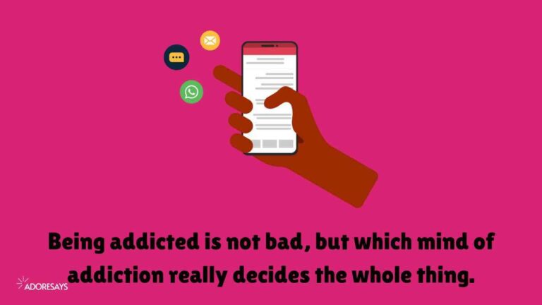 How to break phone addiction.